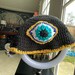 Crochet Eye Black Bucket Hat - Etsy