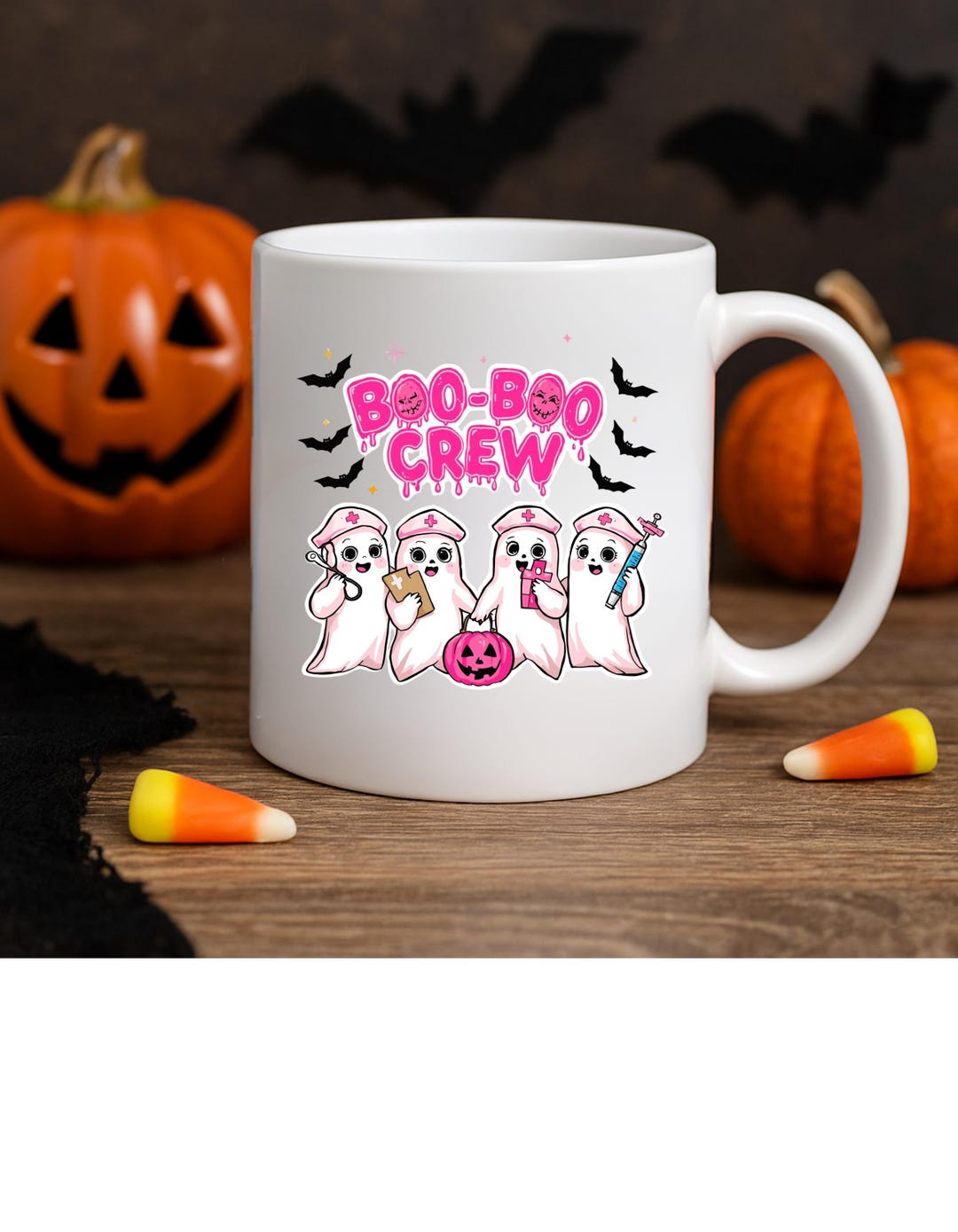 Boo Boo Crew Ghost Nurse PNG: Halloween Medical Clipart - Etsy