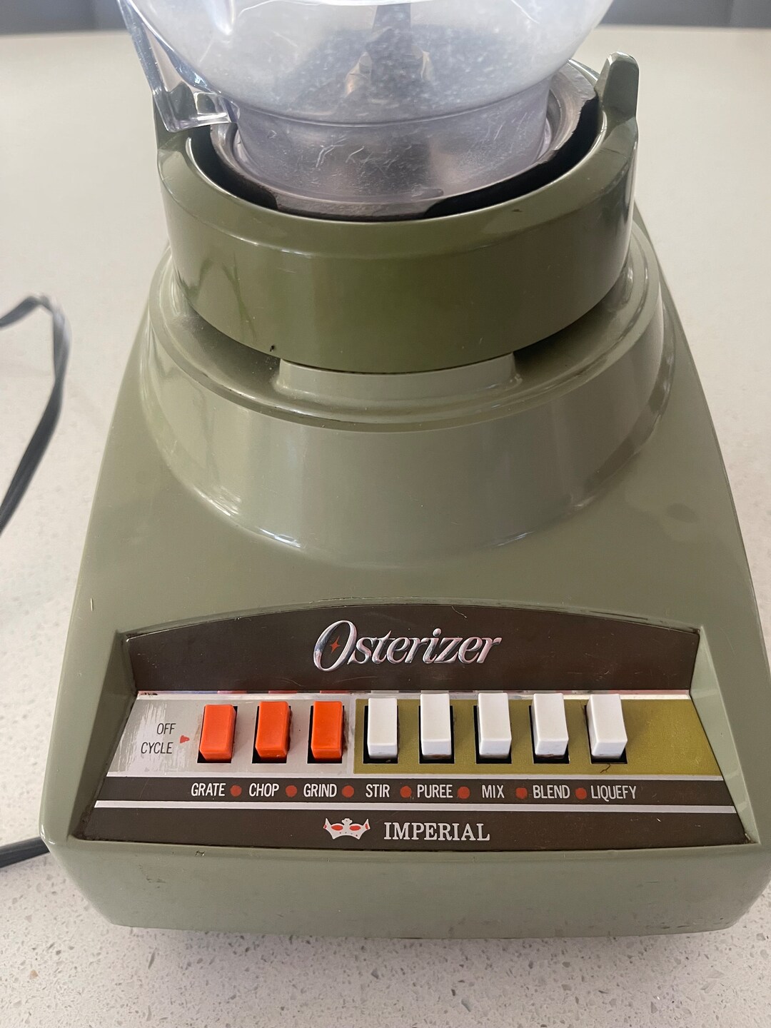 Vintage Osterizer Blender Avocado Green - Etsy