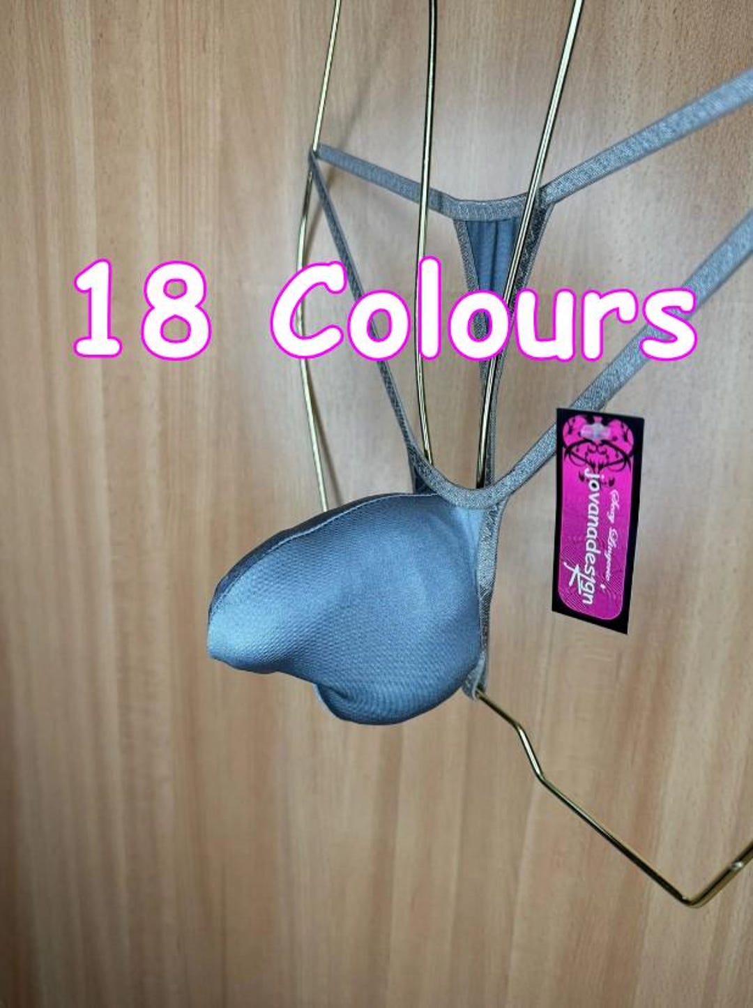 Jovanadesign 3D String (1), Wet Look Push up and Push Out Profiled Mens Bulge Anal String ...