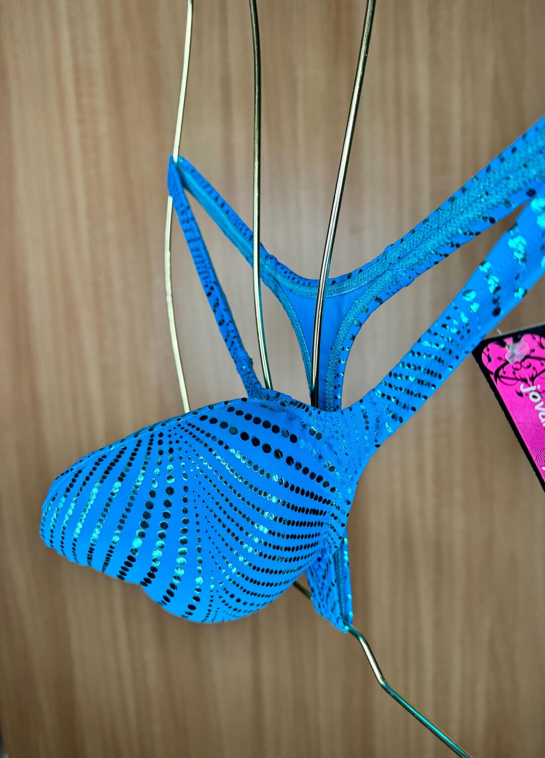 Jovanadesign oliver 3D Thong, Wide Straps Swim Suit L Push up and Push Out Bulge Profiled Thong ...