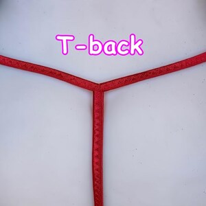 Jovanadesign Nano String -baby Pink See Through Mesh Extreme Micro Tiny Skimpy Mens Tanga Suit ...