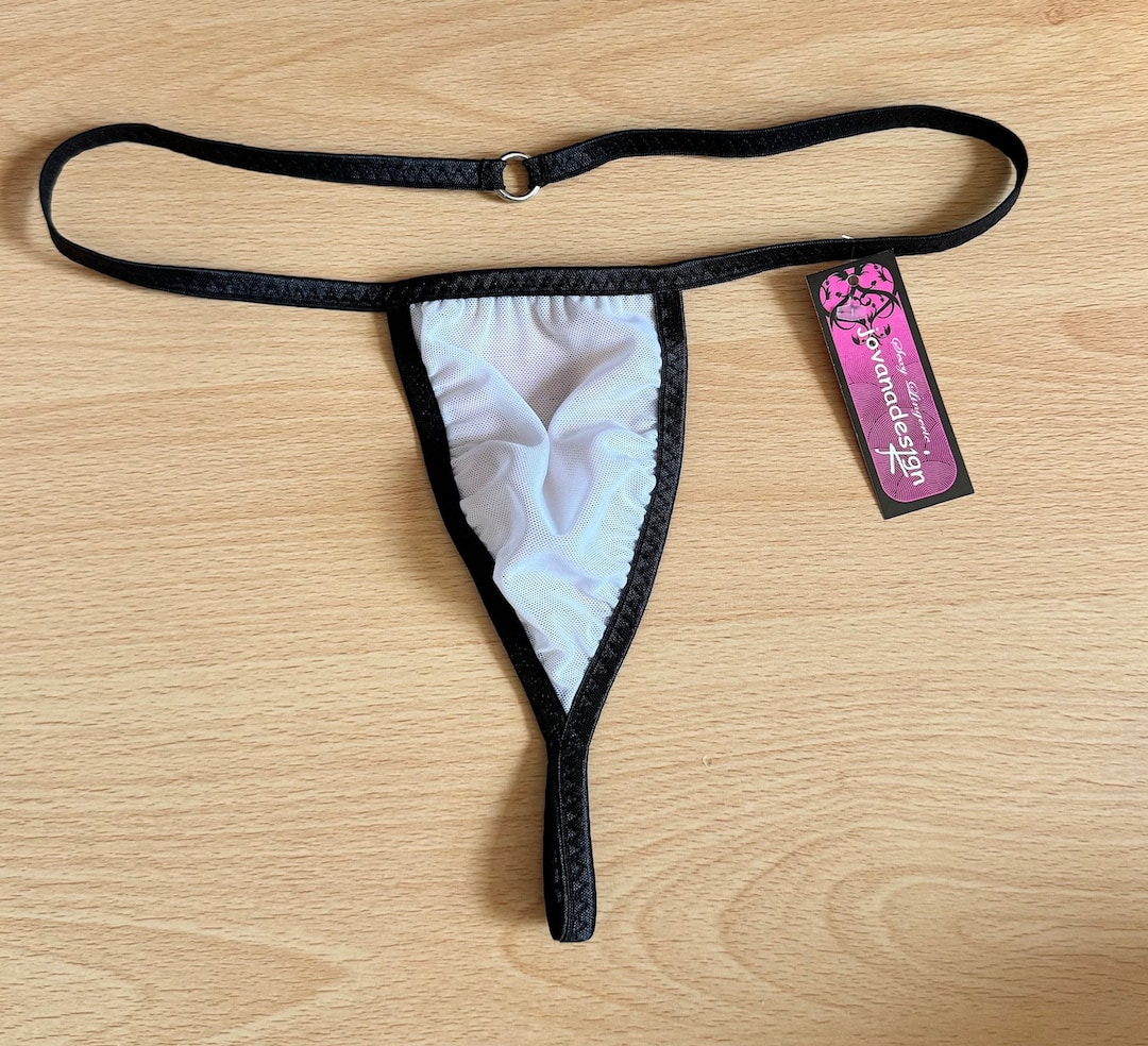 Jovanadesign Men's Plug String-smallest String-see Through Mesh (33 ...