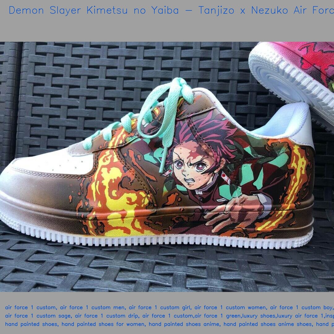 Tanjizo X Nezuko Custom Air Force 1 Perfect Gift for Demon - Etsy