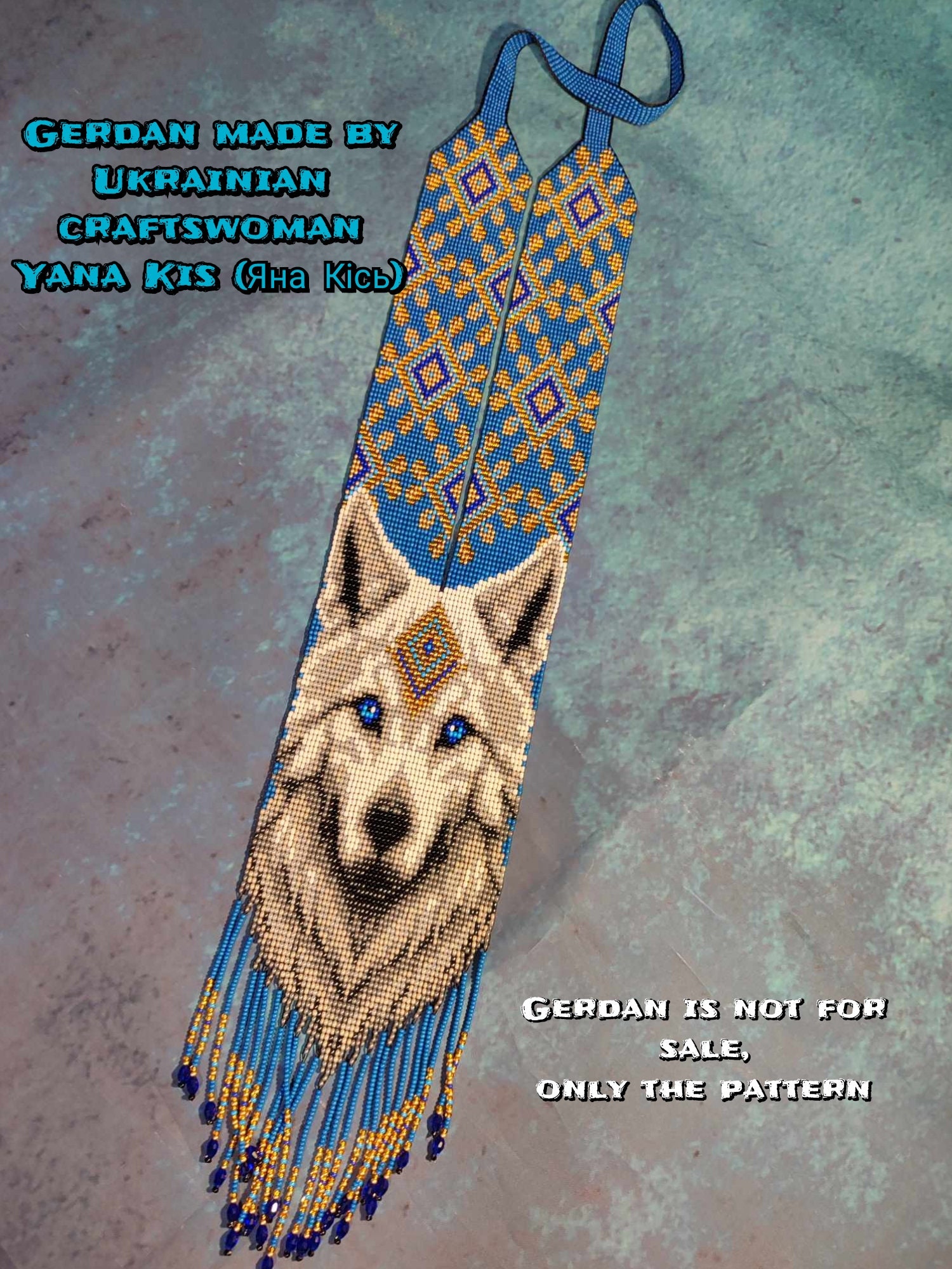 PDF Pattern for Creating a Gerdan Totem Wolf, Bead Loom Pattern - Etsy