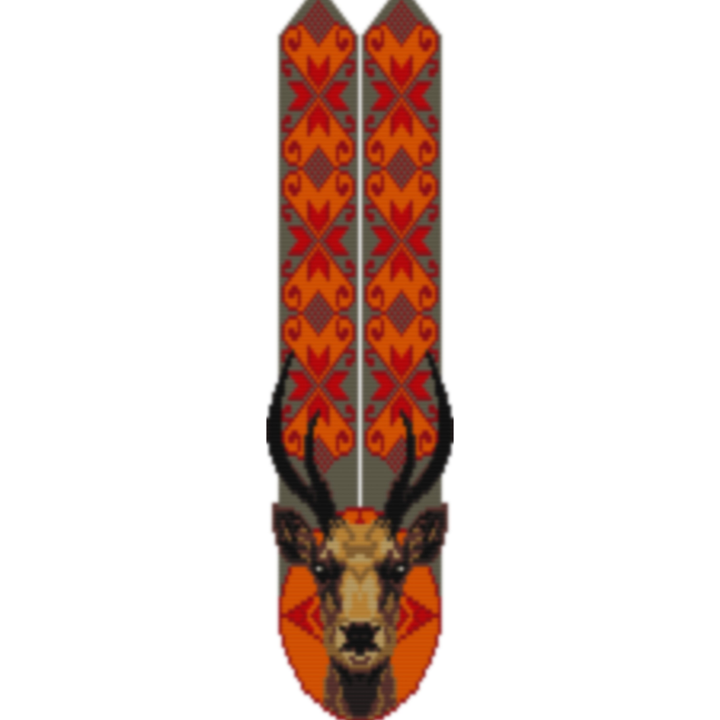 PDF Pattern for Creating a Gerdan Totem Deer Bead Loom - Etsy