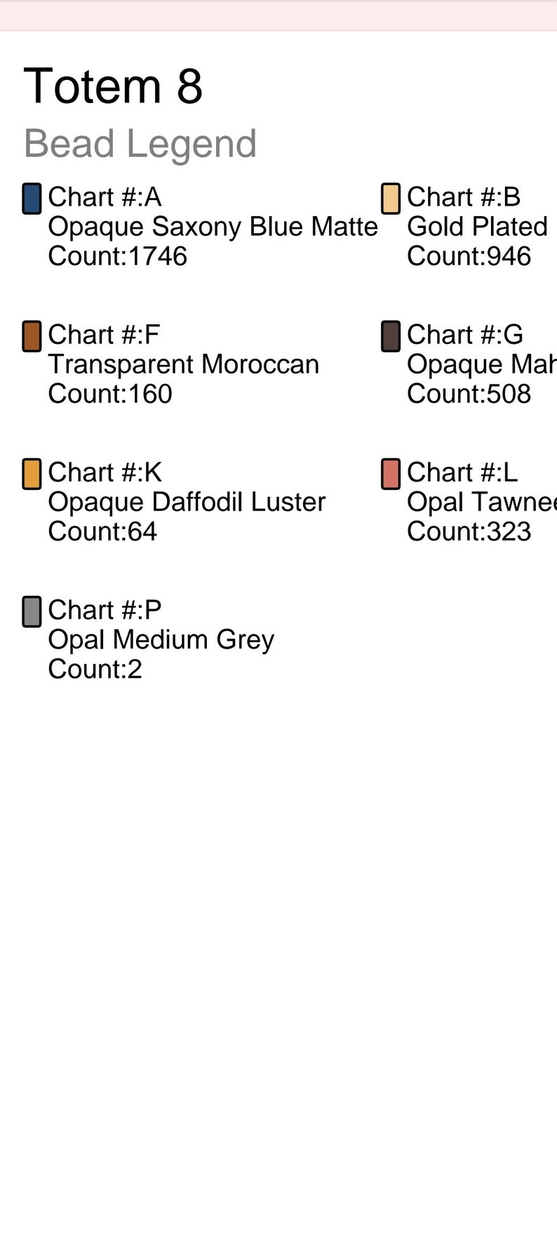 PDF Pattern for Creating a Gerdan Totem Bear, Bead Loom Pattern - Etsy