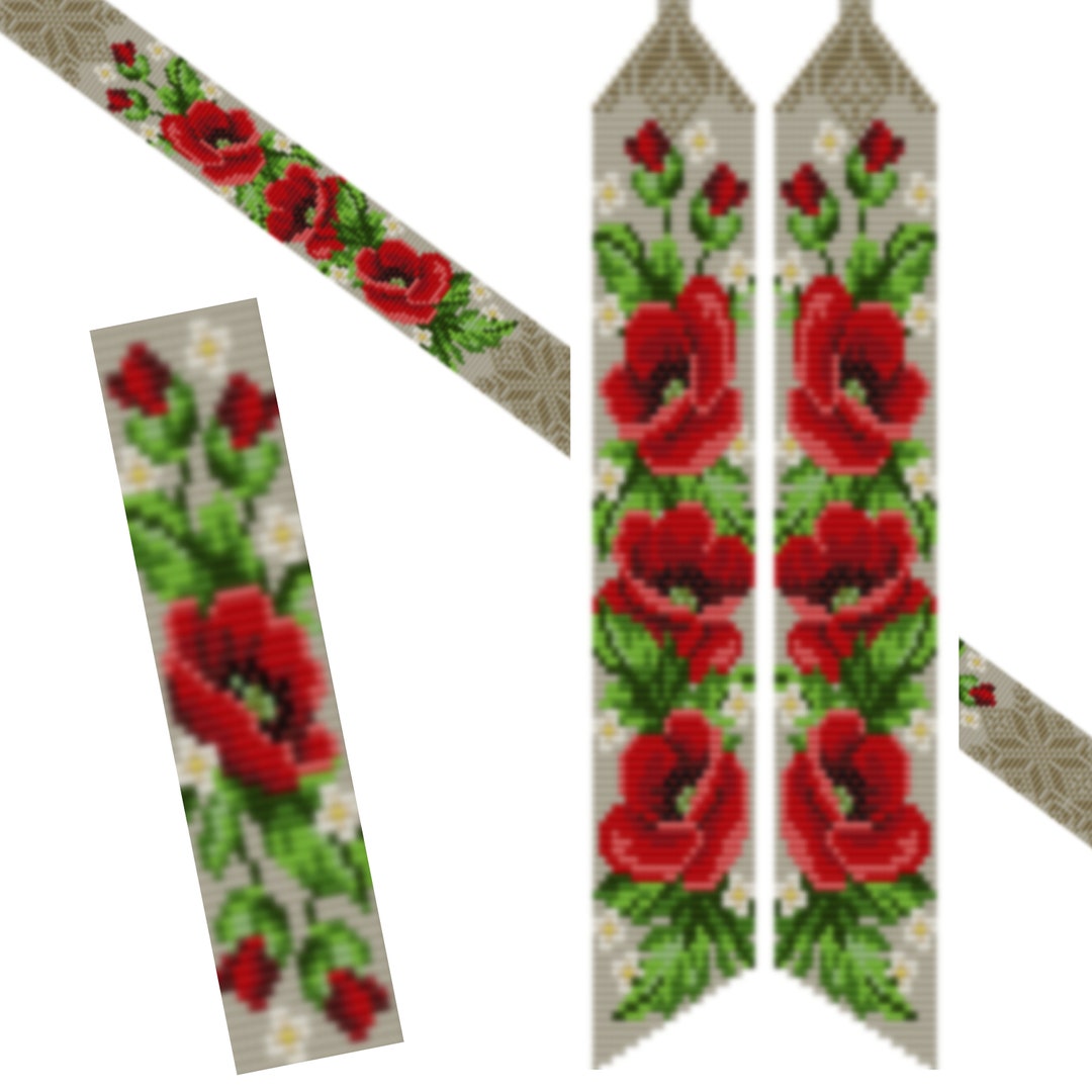 PDF Pattern for Creating a Gerdan, Bead Loom Pattern - Etsy