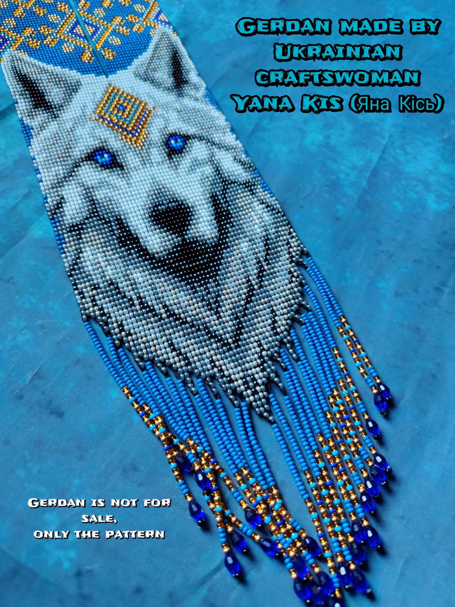 PDF Pattern for Creating a Gerdan Totem Wolf, Bead Loom Pattern - Etsy