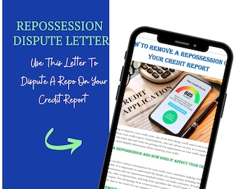 Repossession Dispute Letter Template, Repossession Dispute Letter ...