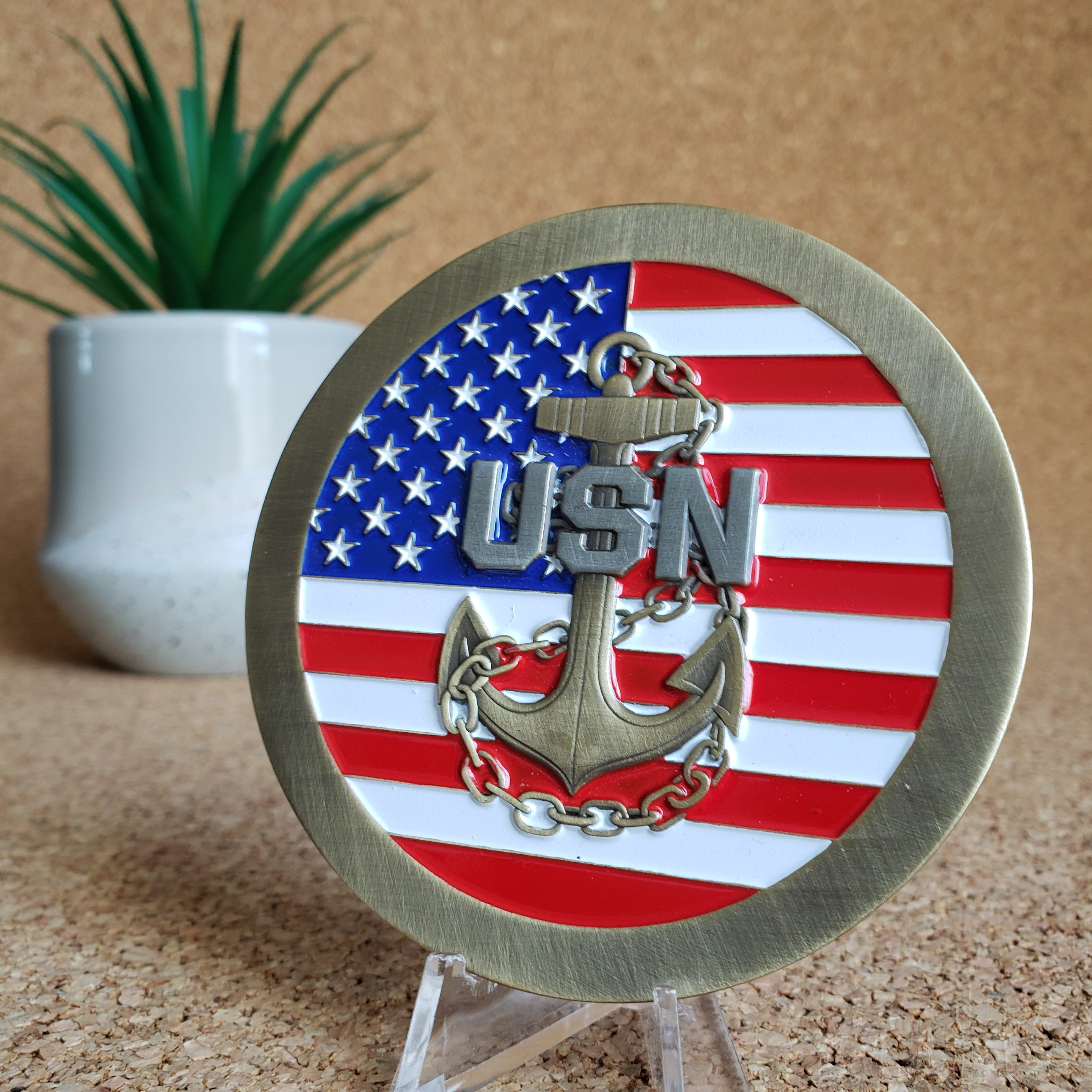 USN Chief 3M Flag Emblem - Etsy