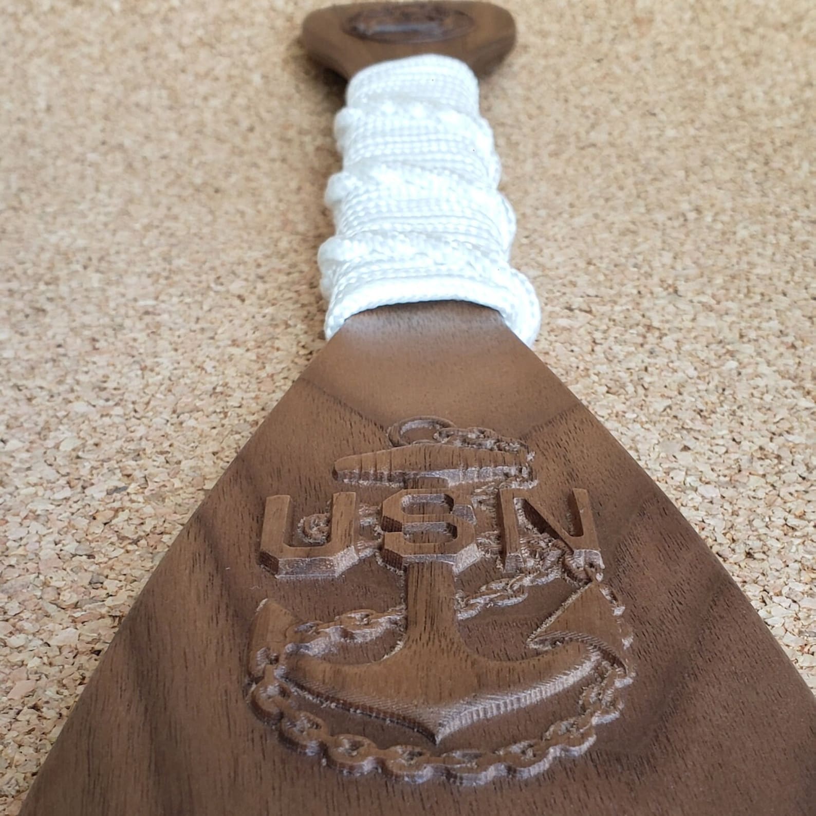 US Navy Chief Customizable Walnut Paddle - Etsy