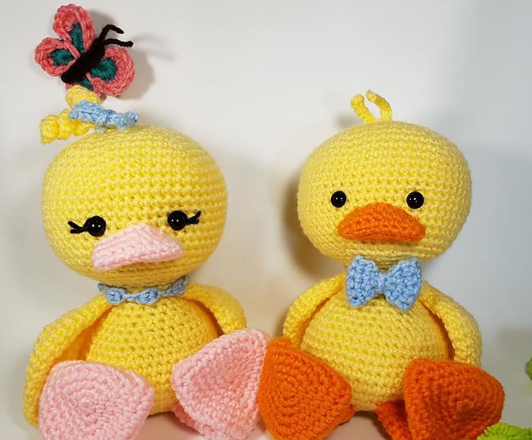 Duck Lovey Crochet Pattern | Duck Pattern | Cute Crochet Pattern | PDF ...