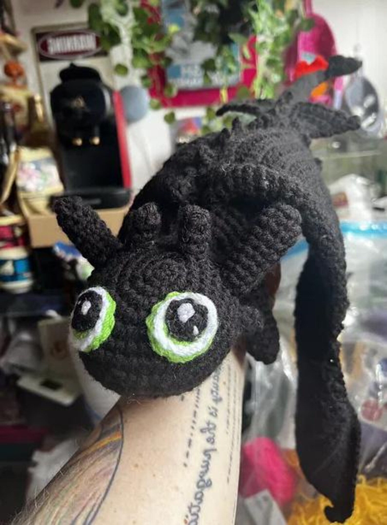 Night Fury-inspired Baby Dragon Crochet Pattern - Amigurumi PDF ...