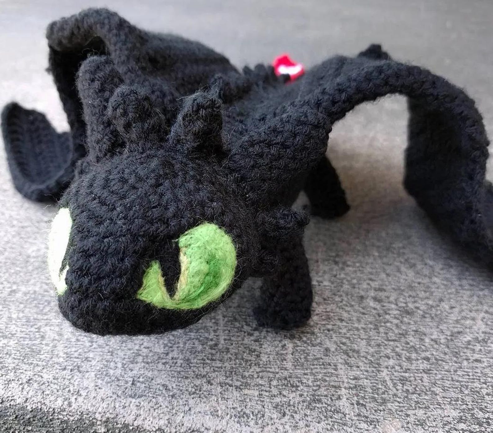 Night Fury-inspired Baby Dragon Crochet Pattern - Amigurumi PDF ...
