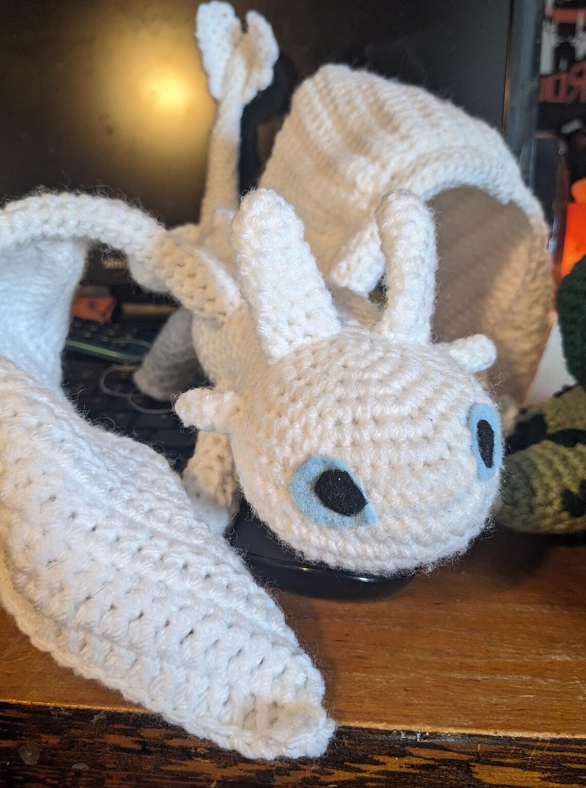 Night Fury-inspired Baby Dragon Crochet Pattern - Amigurumi PDF ...
