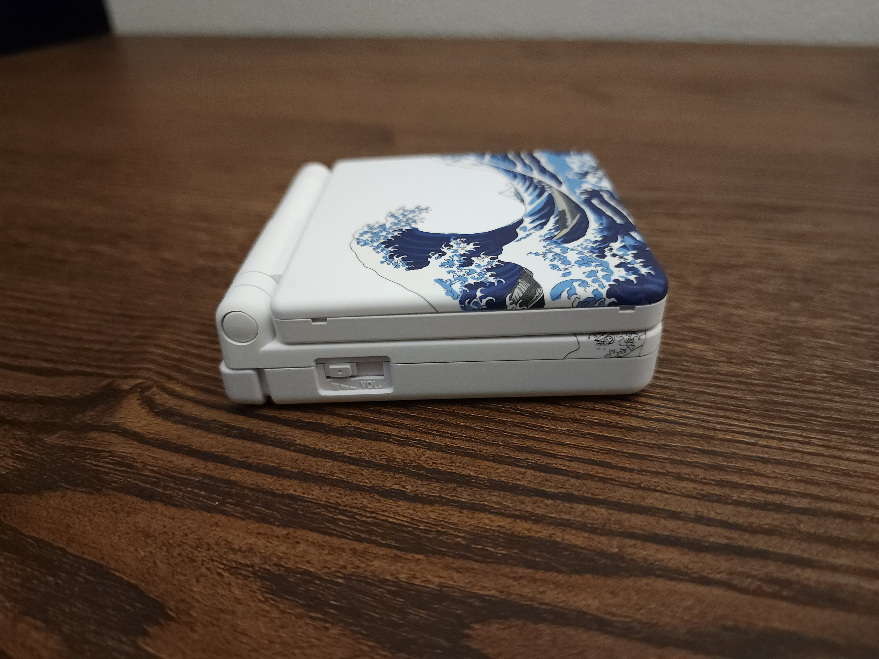All White Great Wave Nintendo Gameboy Advance SP With IPS Screen - Etsy