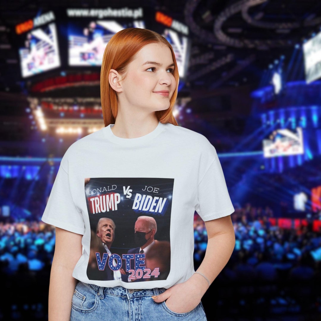 Trump Vs Biden 2024 Pro-trump Tee 2024 Election T-shirt Funny Trump ...