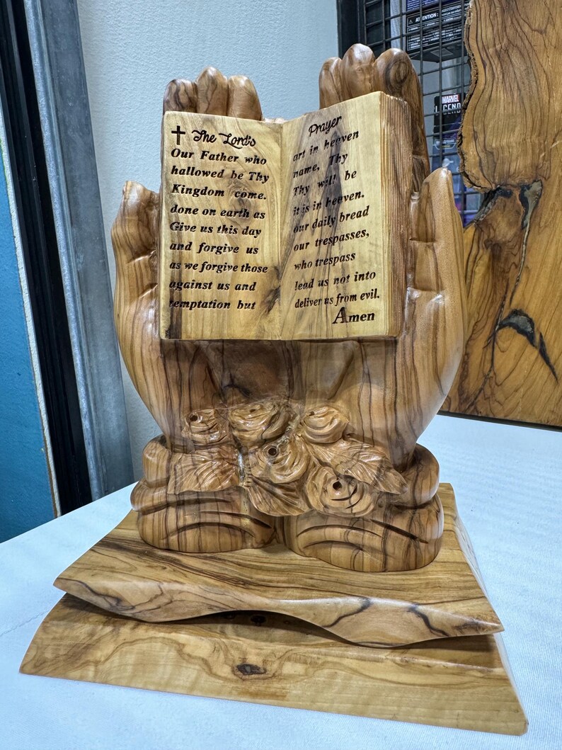 Hand Prayer Statue - Etsy