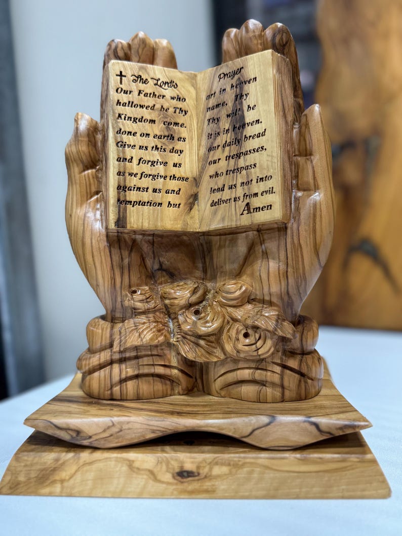 Hand Prayer Statue - Etsy