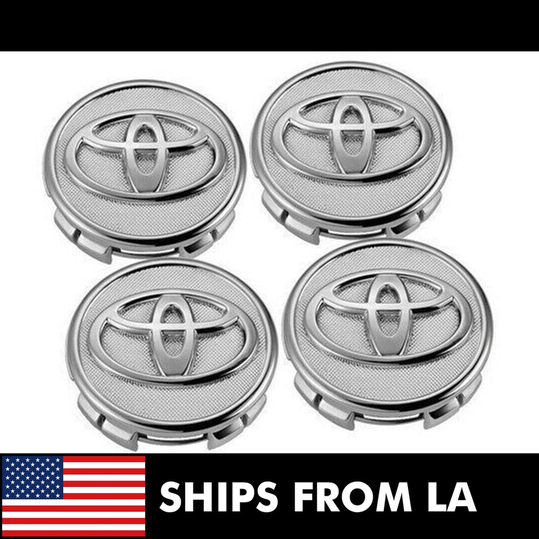 4x Toyota Wheel Rim Rims Center Hub Cap Caps Chrome Logo 57mm - Etsy