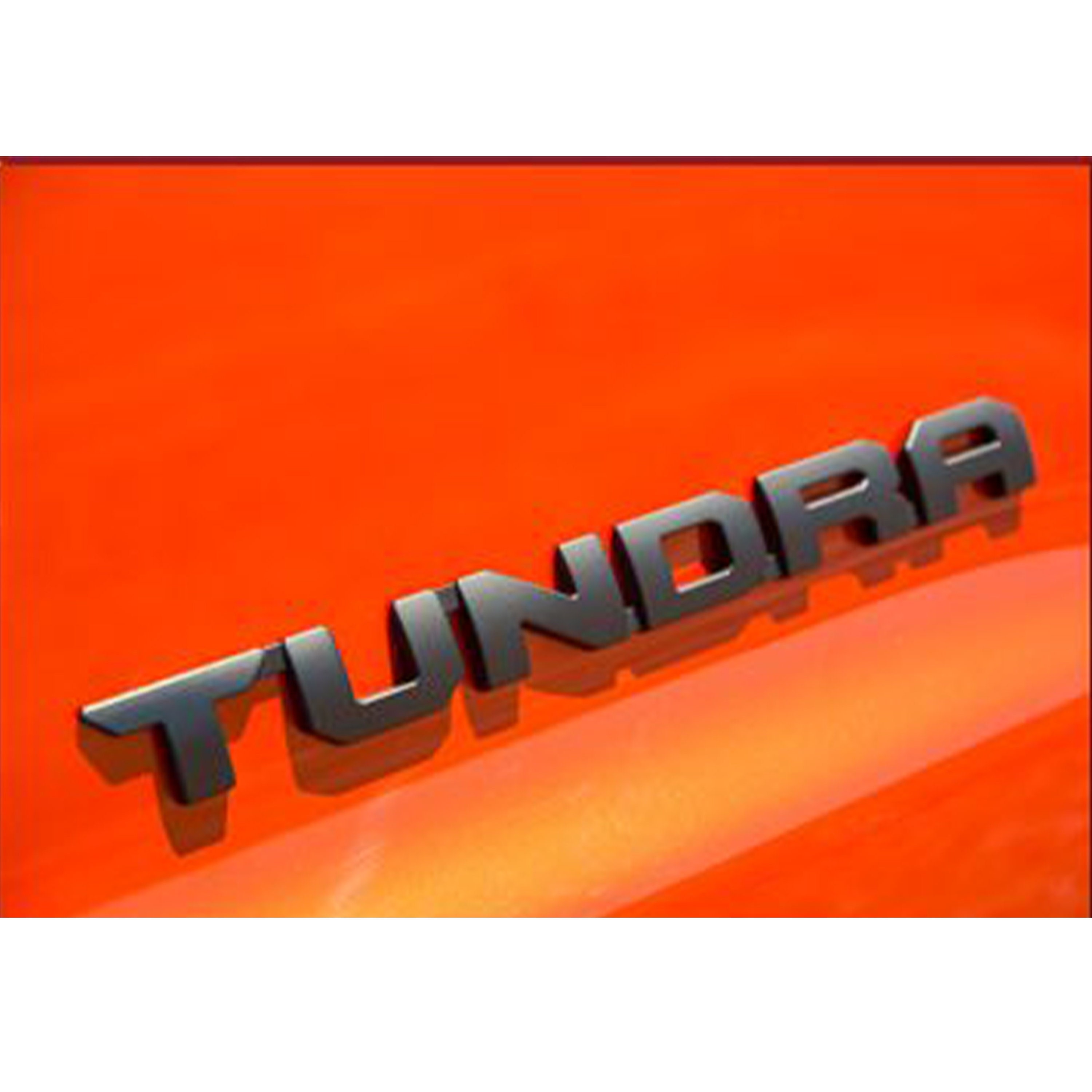 Toyota TUNDRA TRD PRO Black Painted Emblem Tundra - Etsy