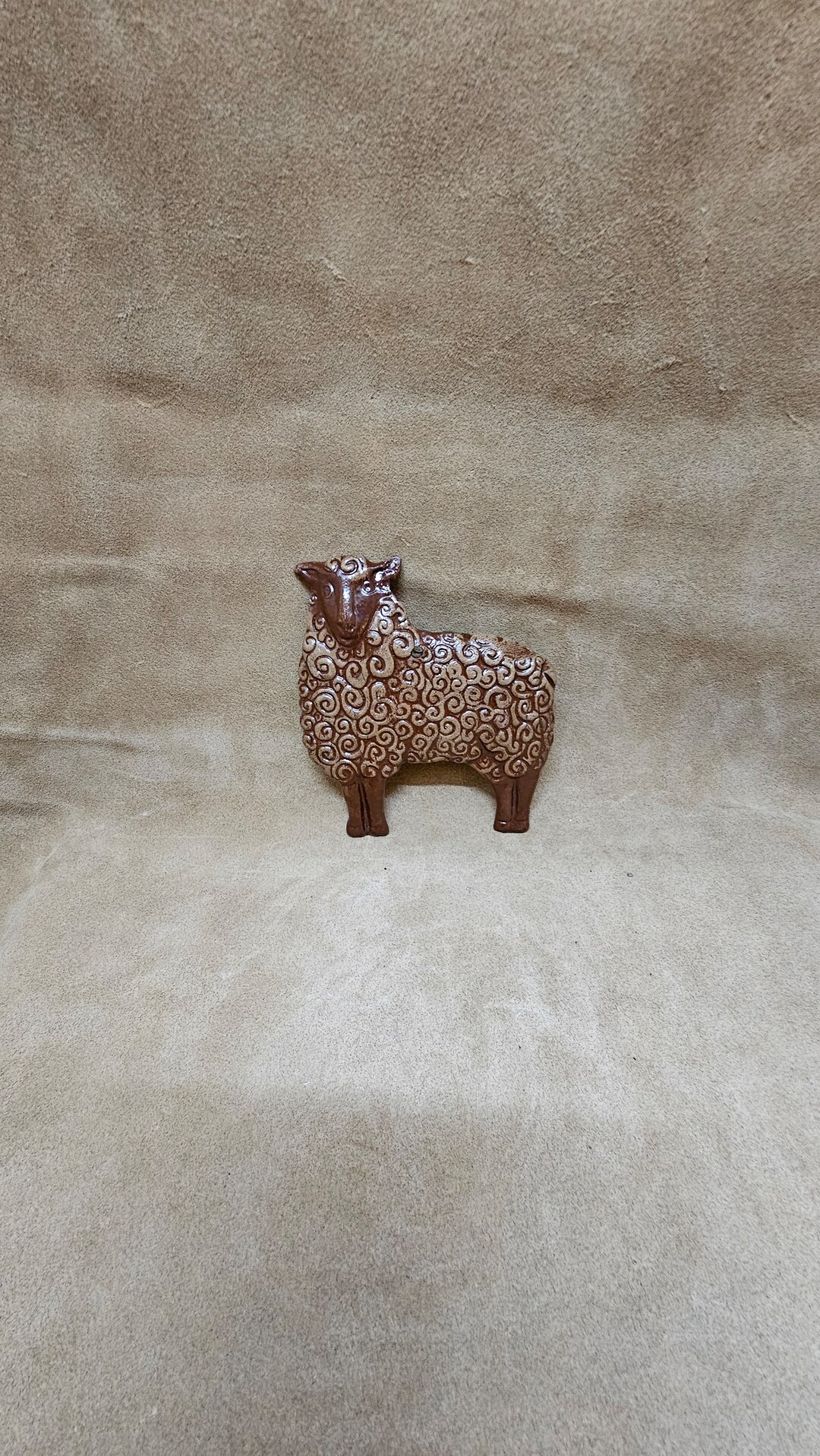 Sheep Hanging Ornament Brown Sheep Merino Wooly Sheep - Etsy