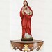 Corner Shelf Statue Display Jesus Christ God Lord Virgin Mary Angels ...