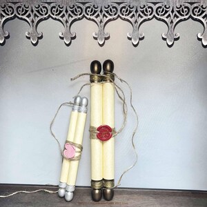 Custom Paper Scroll Love Letter – Wedding Vow Keepsake With Wood Rods ...