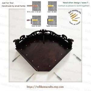 Corner Shelf Statue Display Jesus Christ God Lord Virgin Mary Angels ...