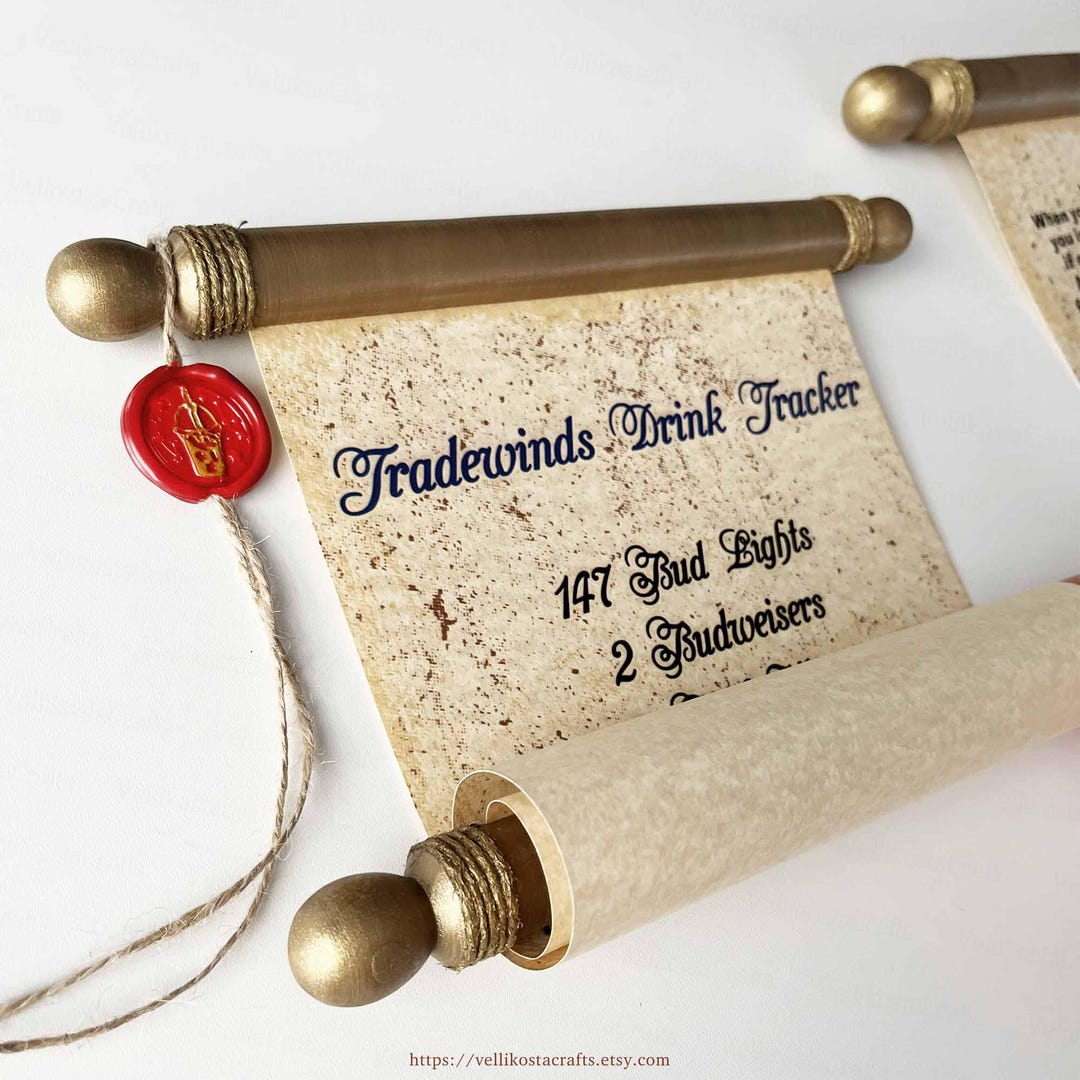 Personalized Vintage Paper Scroll: Love Letter, Poem, Vows - Wax Seal ...