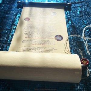 Custom Paper Scroll – Ancient Love Letter Poem Wedding Vows ...