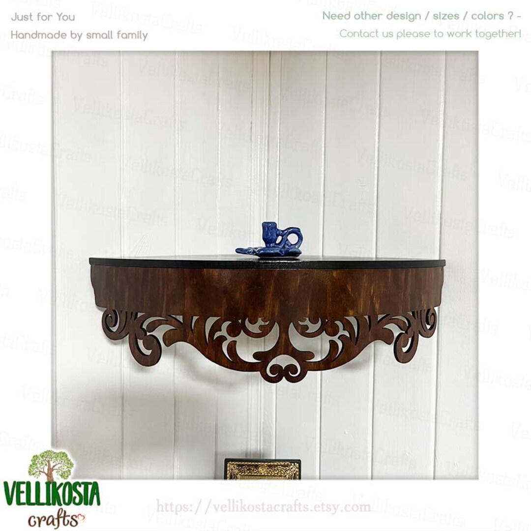 Custom Corner Shelf Christian Catholic Orthodox Home Prayer Wooden ...