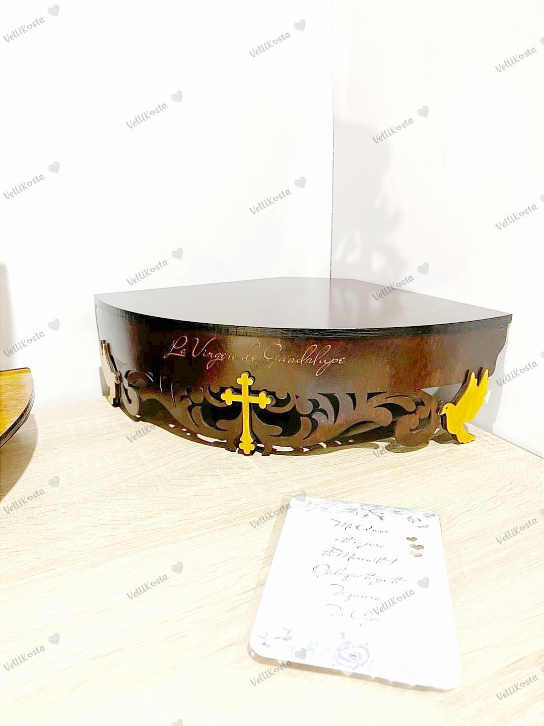 Corner Shelf Altar Christian Catholic Orthodox Home Prayer Wooden ...