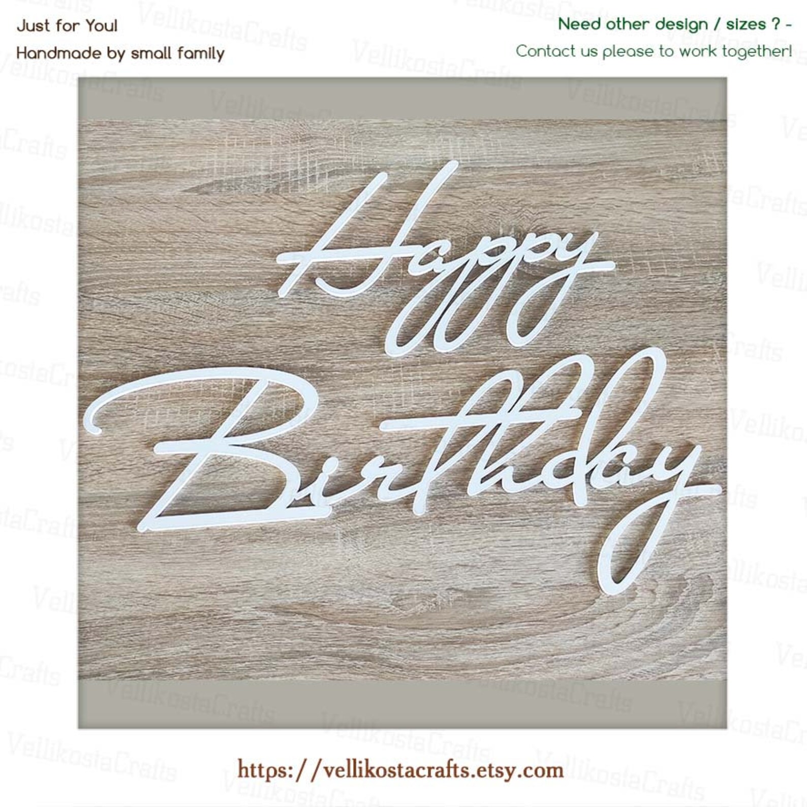 Custom Sign Happy Birthday Banner, Happy Birthday Sign, Name Birthday ...