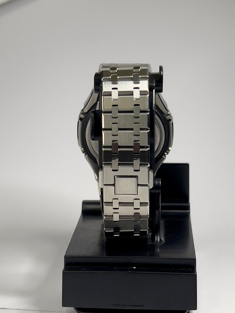 Casioak 'steel Blue' Custom Mod Stainless Steel Casio G-SHOCK GA2100 - Etsy