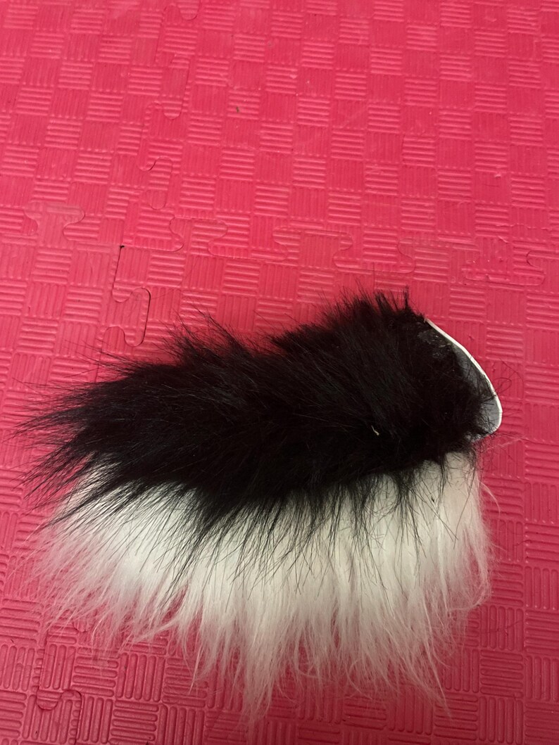 Black and White Stub Tail!! - Etsy
