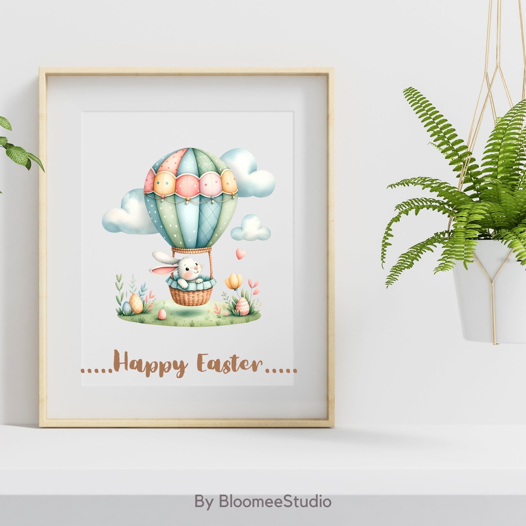 Happy Easter,easter Eggs,watercolor Clipart,easter Decoration,easter ...