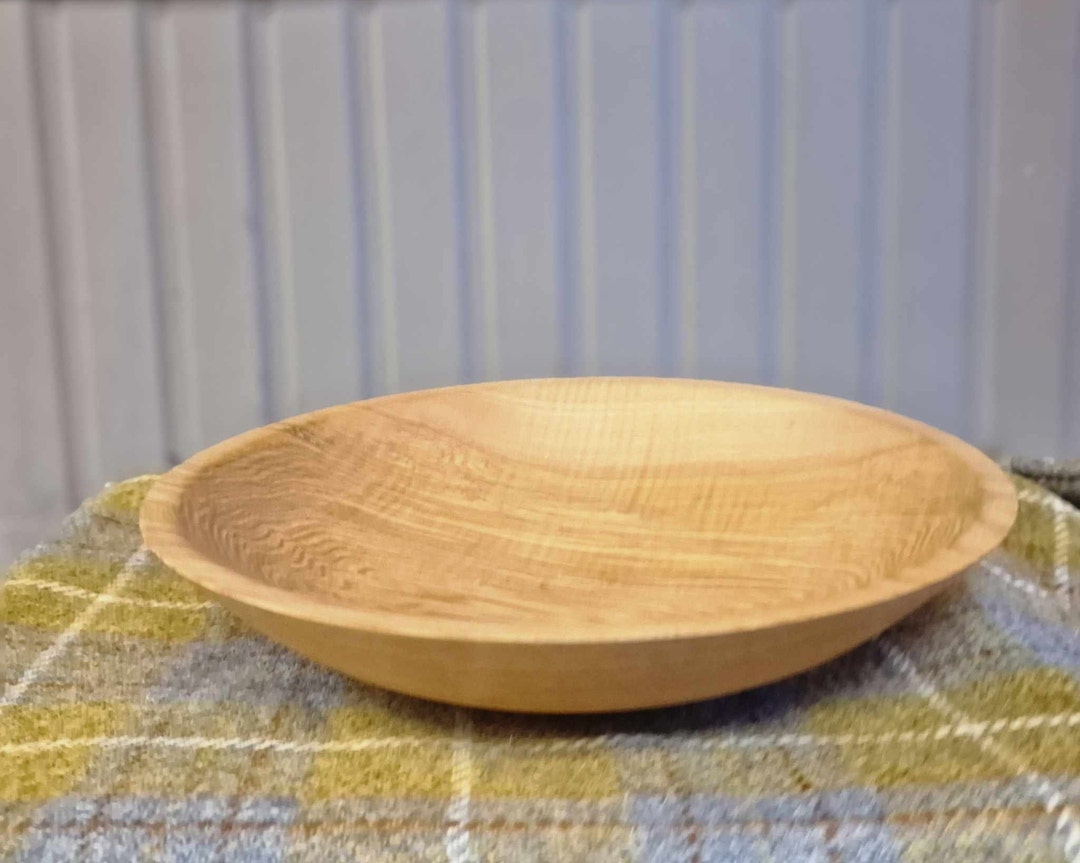 Hand Crafted Circular Elm Bowl - Etsy