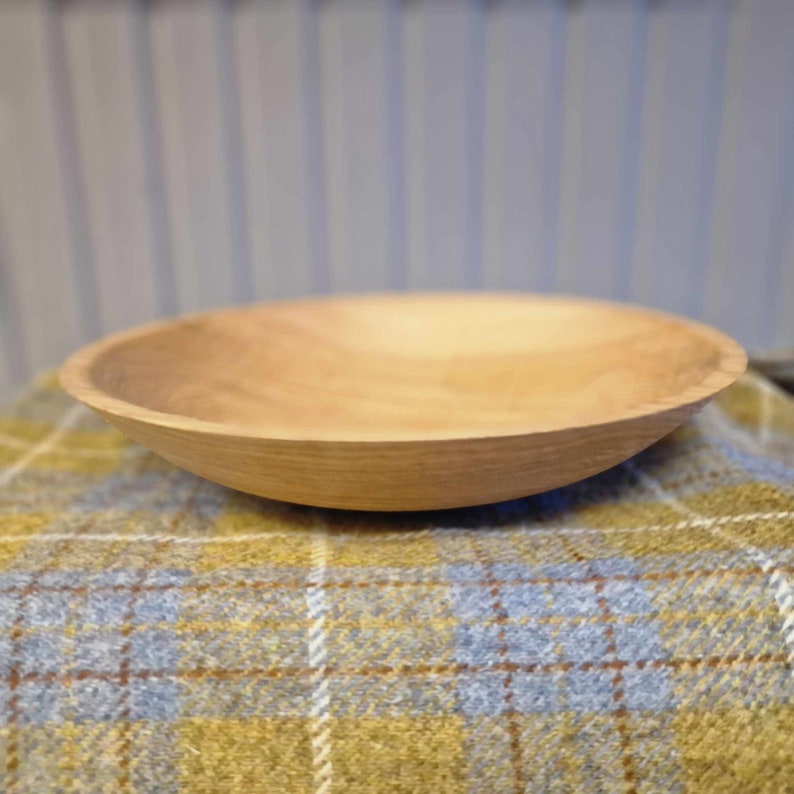 Hand Crafted Circular Elm Bowl - Etsy