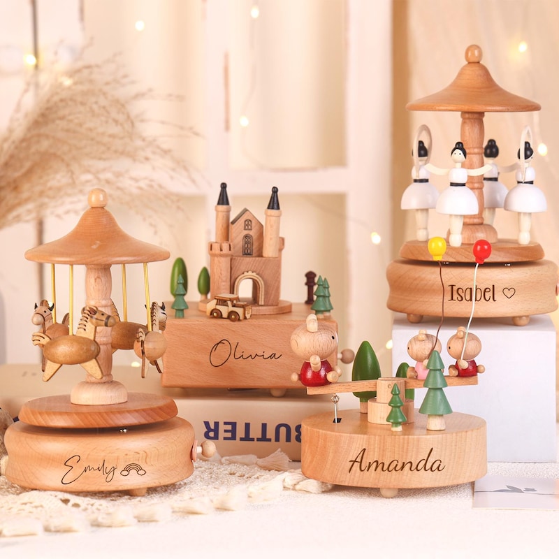 Vintage Music Box - Etsy