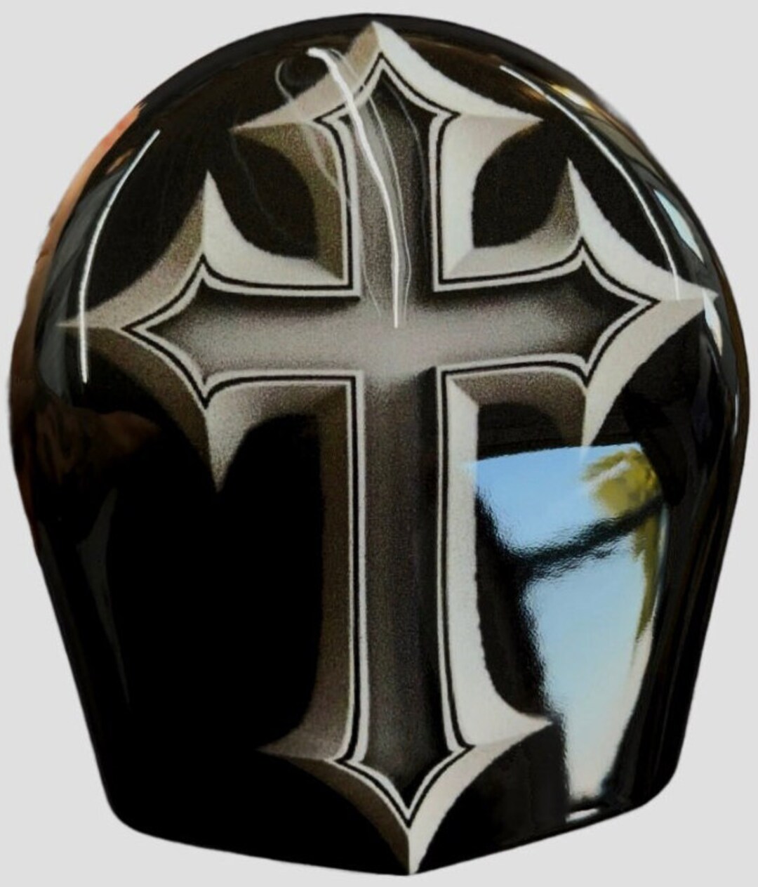 Custom Harley Davidson Horn Cover Titanium Cross - Etsy