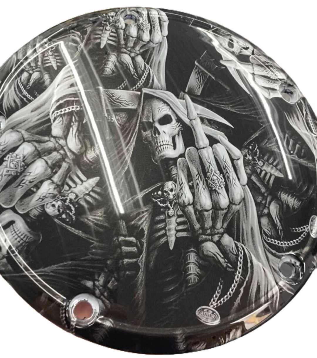 Custom Harley Davidson Derby Cover Reapers - Etsy