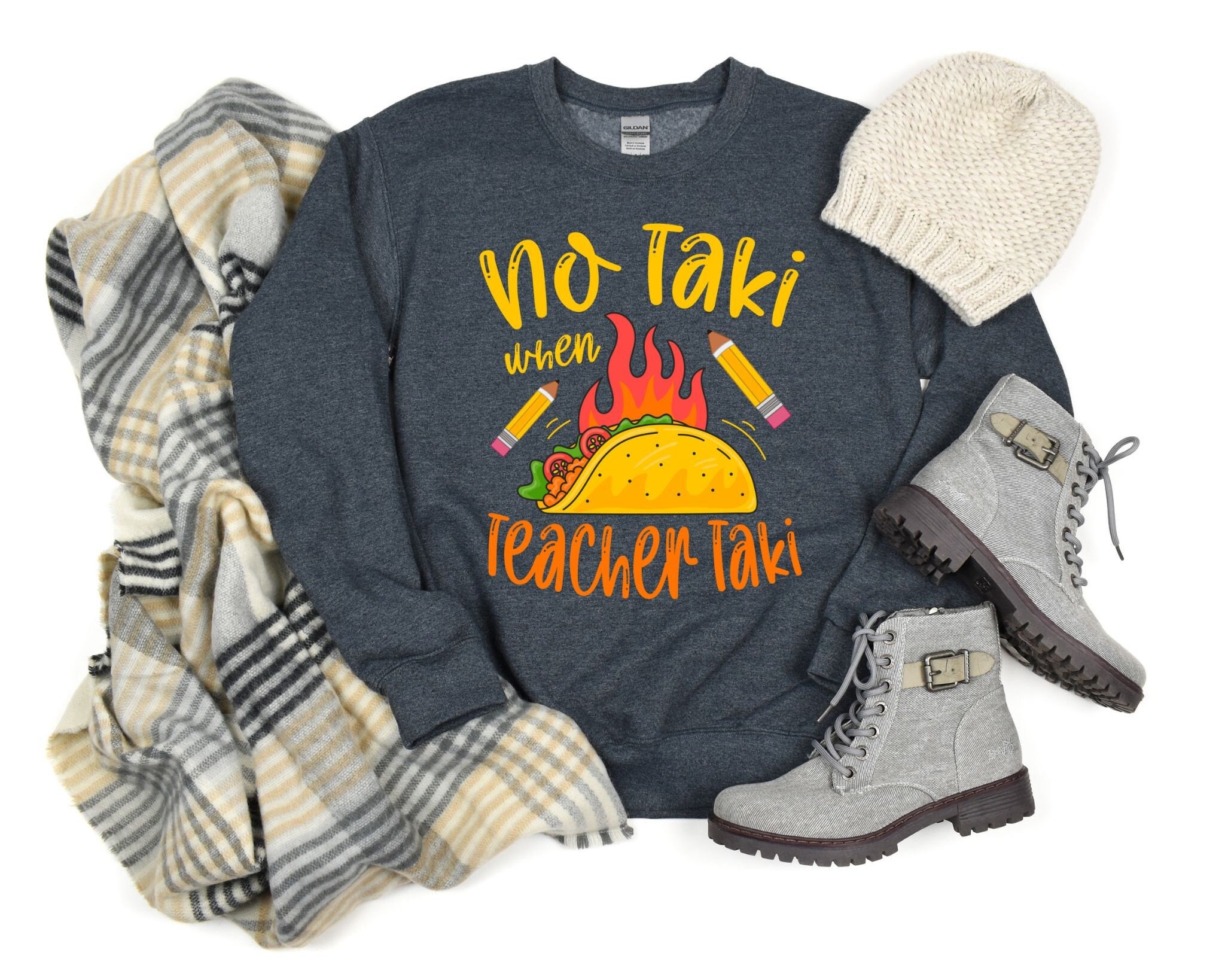 Teacher Sweater, Gift for Teachers, Funny Teacher Sweatshirt, Teacher ...