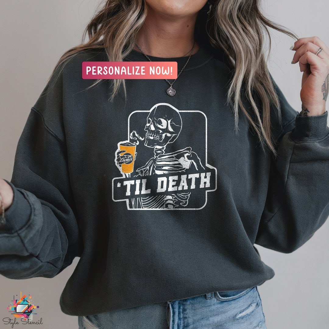 DR Pepper Til Death Shirt, Dr Pepper Skeleton Hoodie, Dr Pepper Gift ...