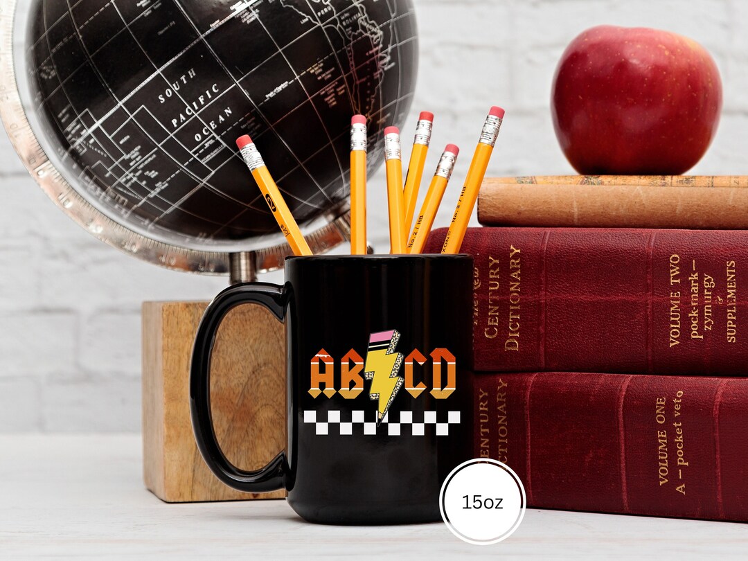 ABCD Teacher Mug, Teacher Appreciation Gift, Teacher Gifts, Teacher ...