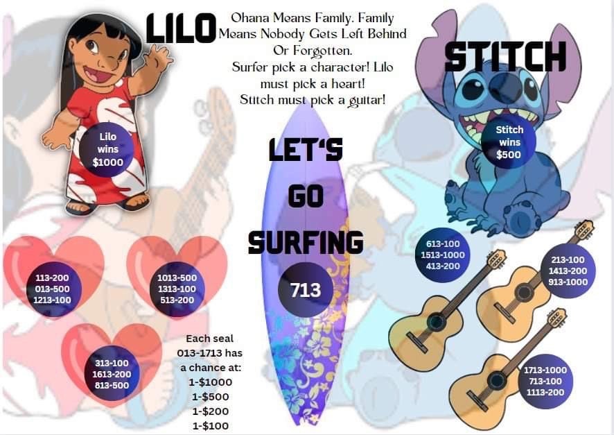 LILO AND STITCH Bingo Board - Etsy
