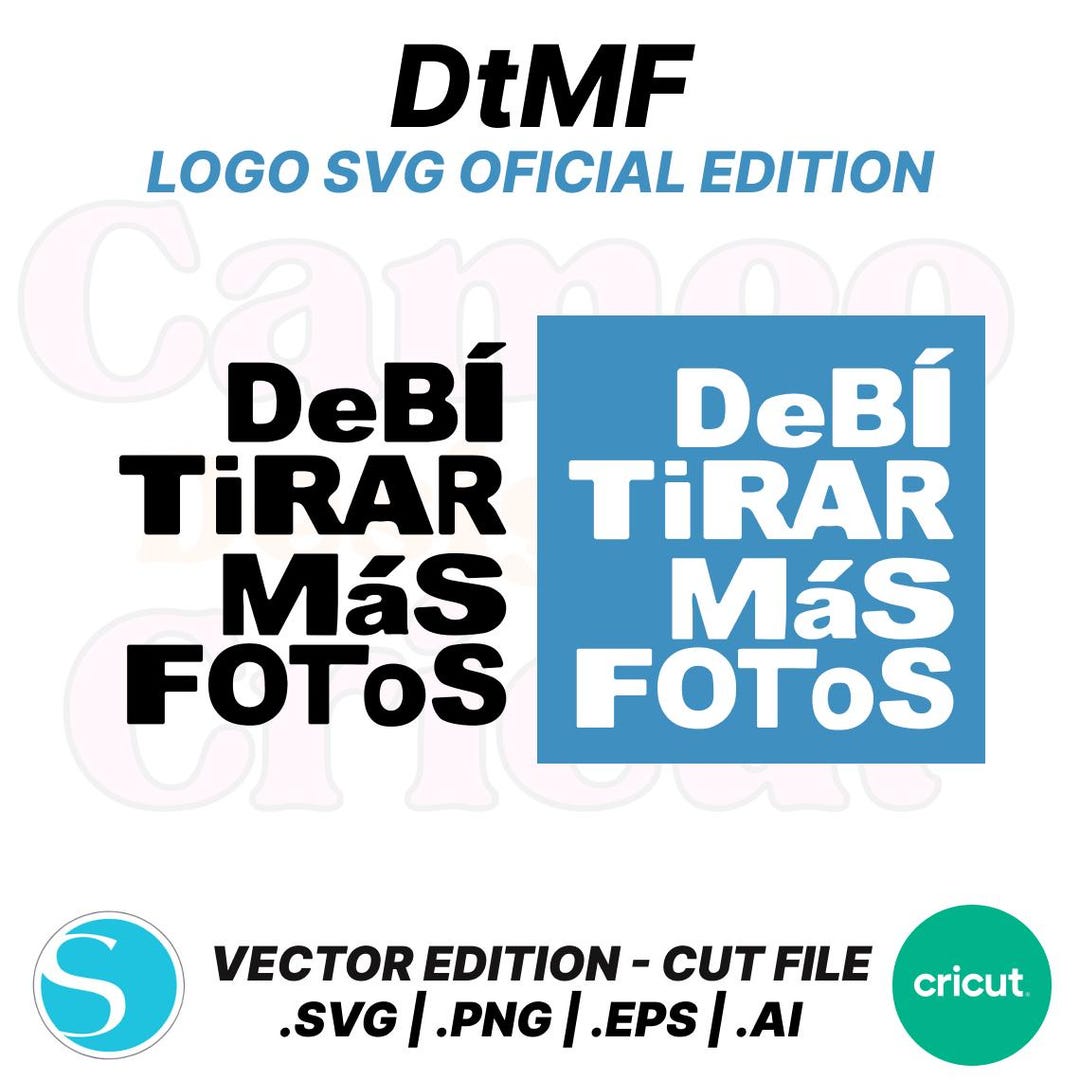 Dtmf Official SVG Png Cricut Silhouette I Should Throw More Photos SVG ...