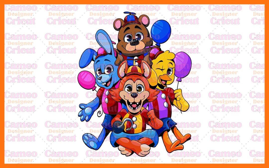 Ballon Boy FNAF Characters Five Nights at Freddys Vectors PNG SVG ...