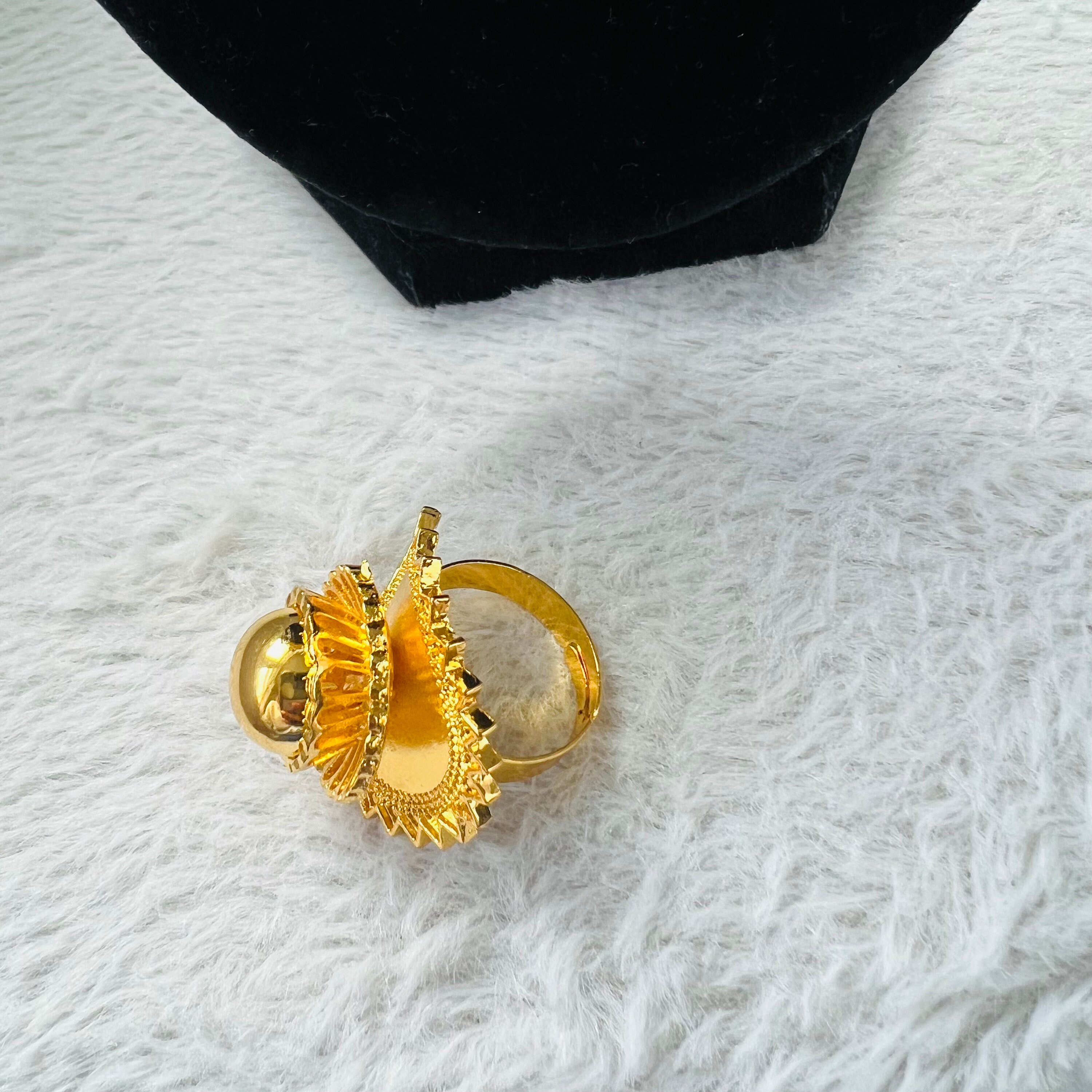 Gold Plated Circle Jewelry Set - Ethiopian/eritrean for Holiday/wedding ...